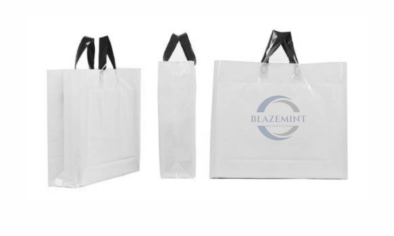 Soft Loop Handle Bags Dubai - Custom Printed Plastic Bags UAE